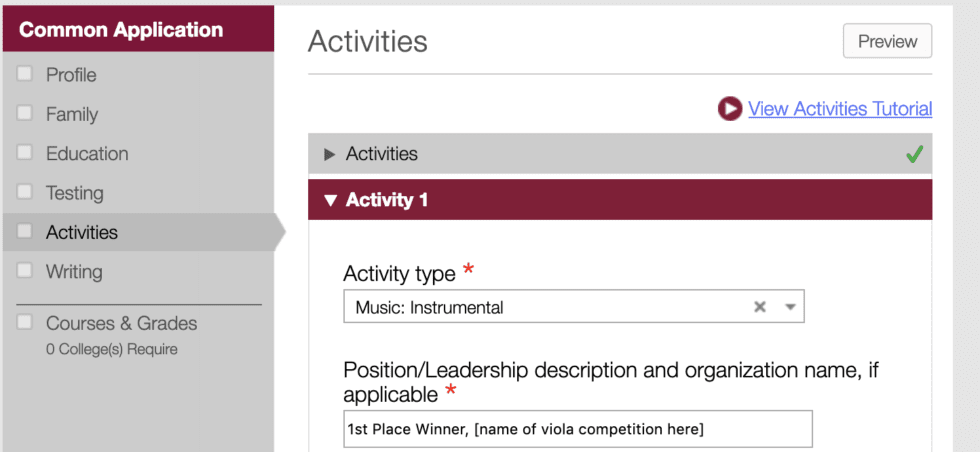 5 Tips to Improve Activities Section Common App|